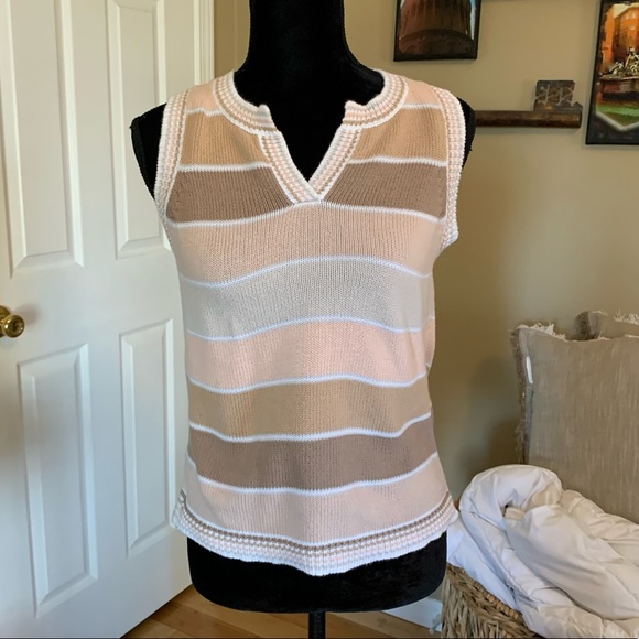JEANNE PIERRE | Tops | Vintage Trendy Sweater Vest | Poshmark